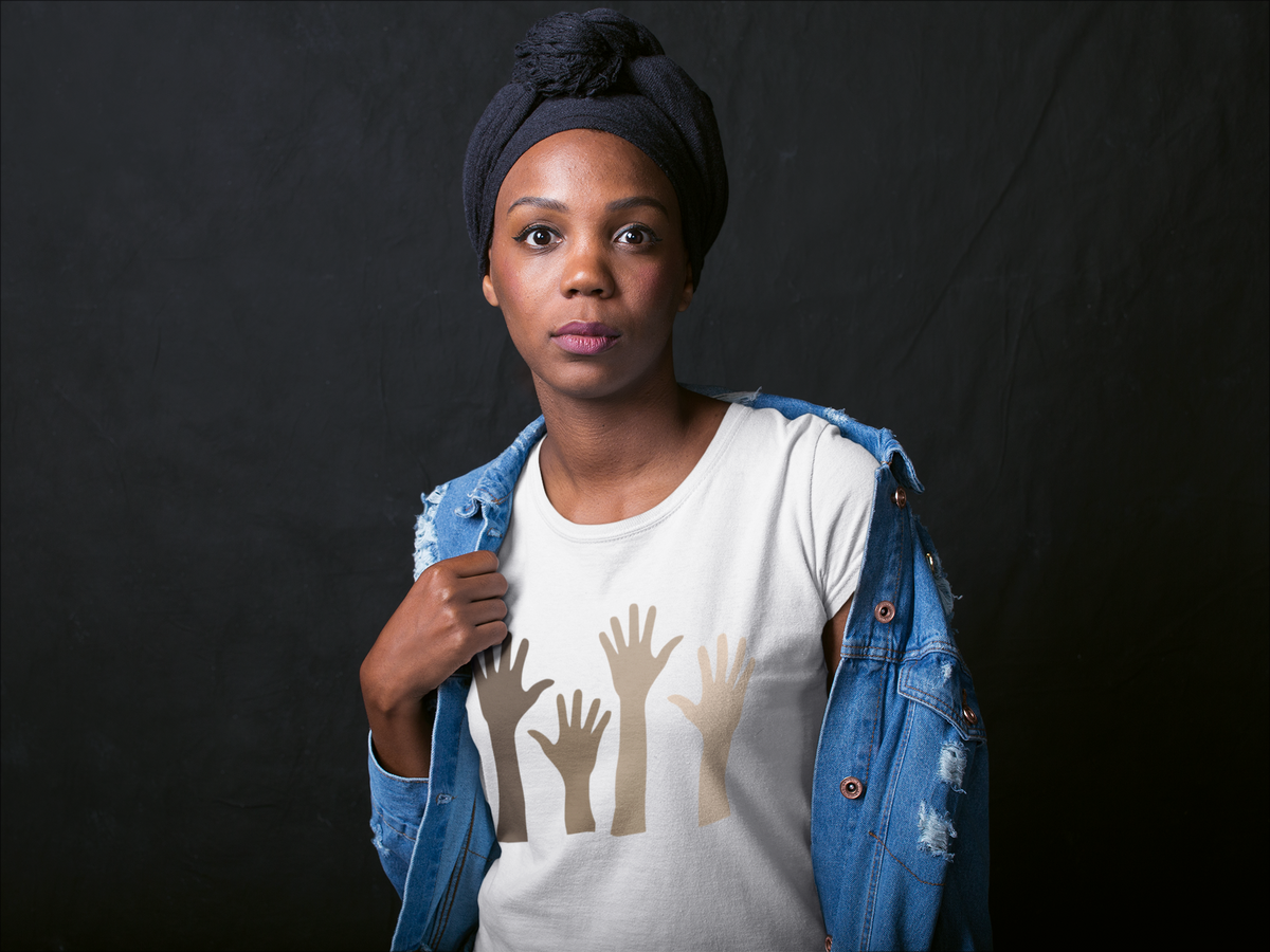 Hands of Different Races SVG – Heather Roberts Art