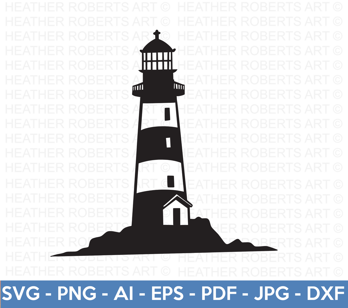 Lighthouse SVG – Heather Roberts Art