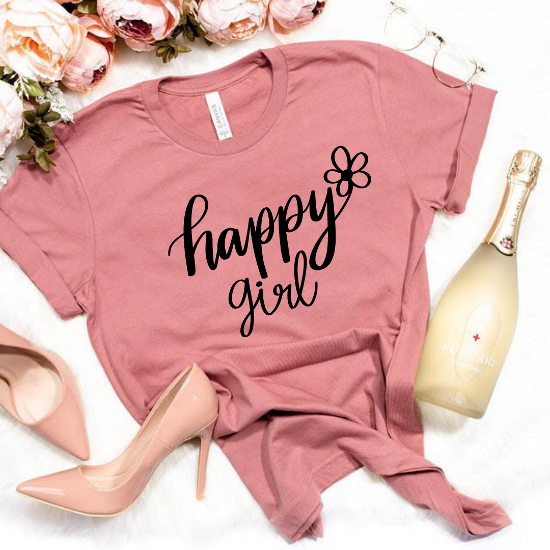 Happy Girl SVG – Heather Roberts Art