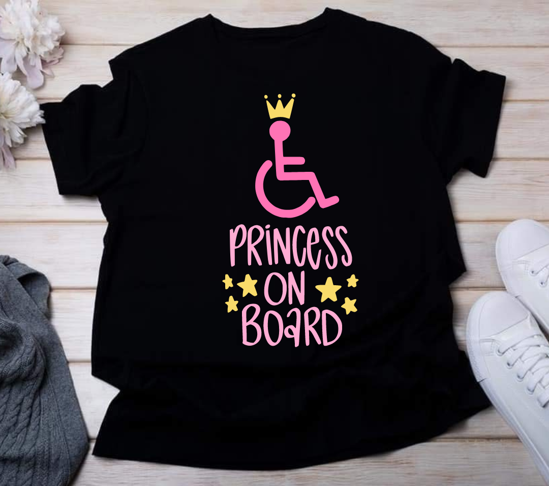 Princess on Board Svg – Heather Roberts Art