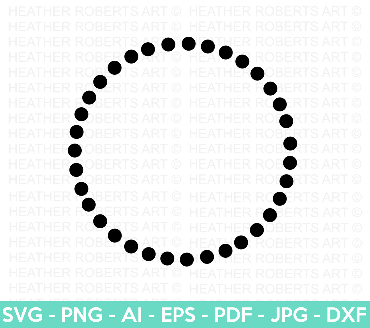 Circle Ring SVG – Heather Roberts Art