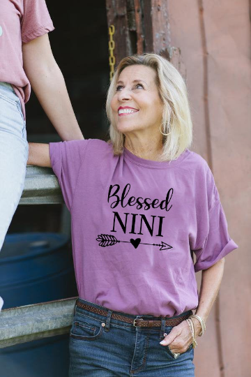 Blessed Nini SVG, – Heather Roberts Art