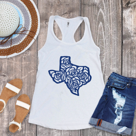 Texas Rose SVG – Heather Roberts Art
